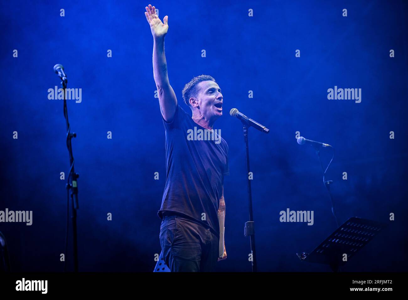 Anfiteatro Ivan Graziani, Alghero, Italy, August 03, 2023, Angelo ...