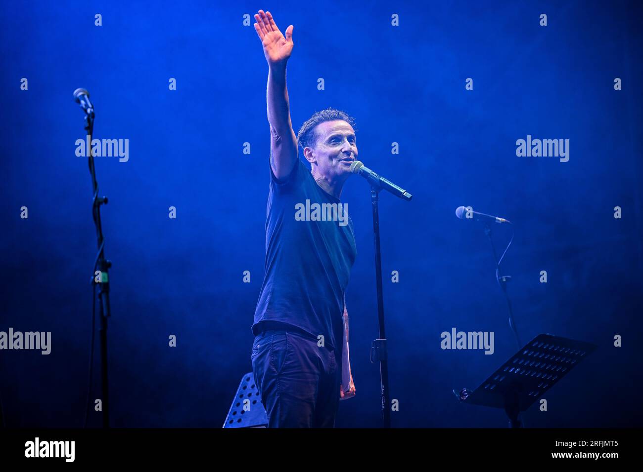 Anfiteatro Ivan Graziani, Alghero, Italy, August 03, 2023, Angelo ...