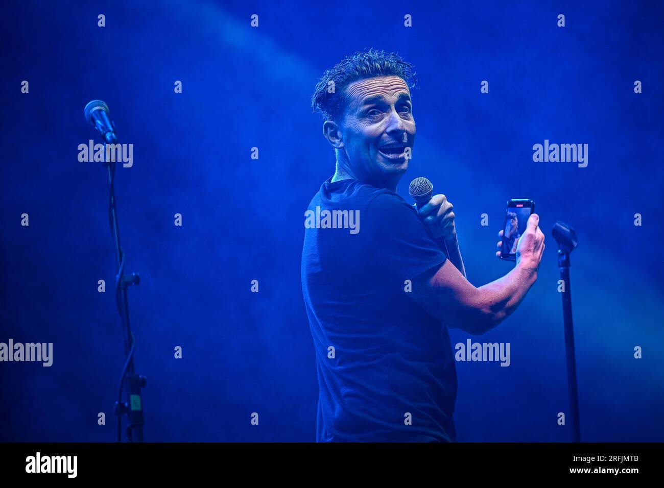 Anfiteatro Ivan Graziani, Alghero, Italy, August 03, 2023, Angelo ...