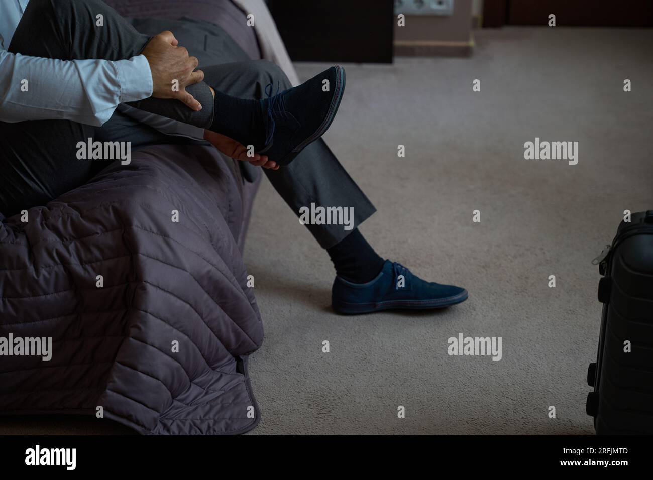 Shoes off sleeping hi-res stock photography and images - Alamy
