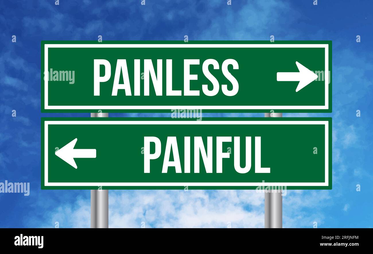 Painful or painless hi-res stock photography and images - Alamy