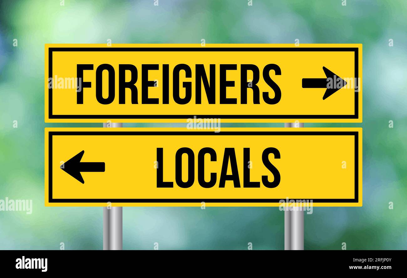 Foreigners guide hi-res stock photography and images - Alamy