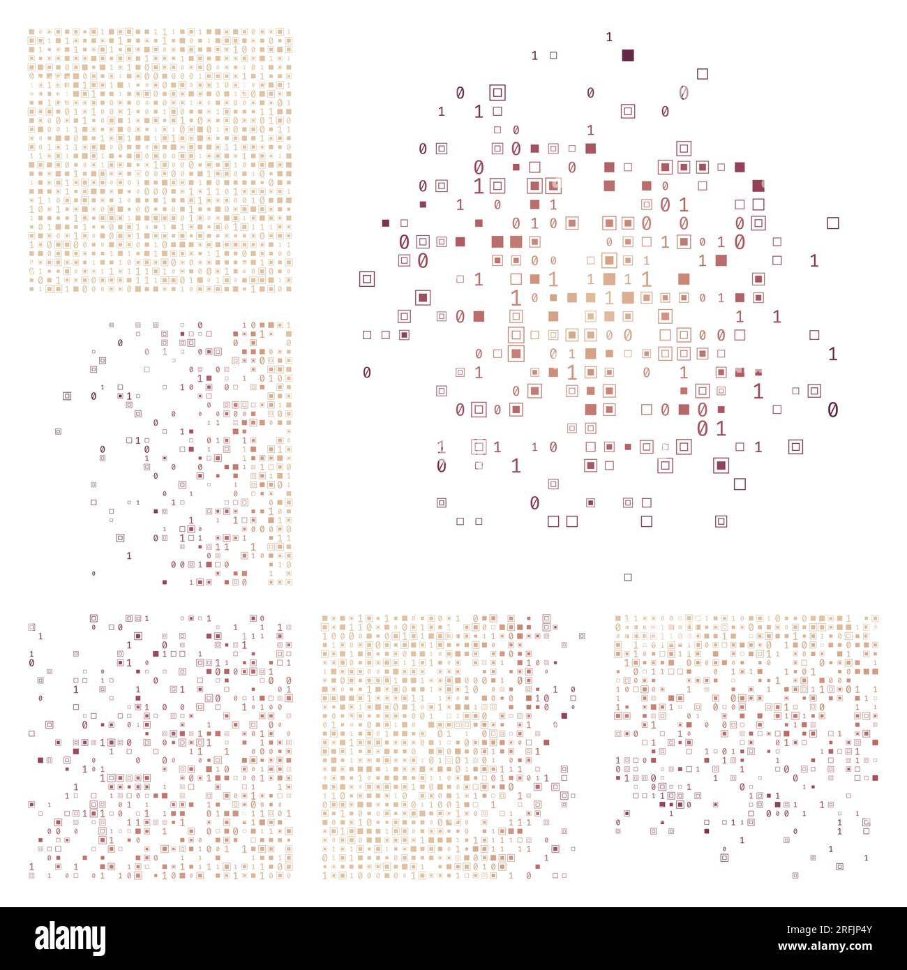 Tech network patterns Cut Out Stock Images & Pictures - Alamy