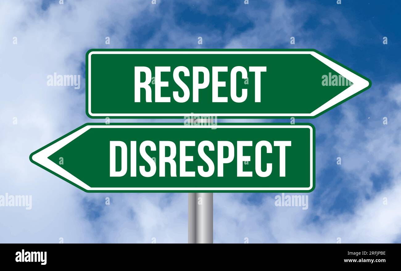 Respect Road Sign