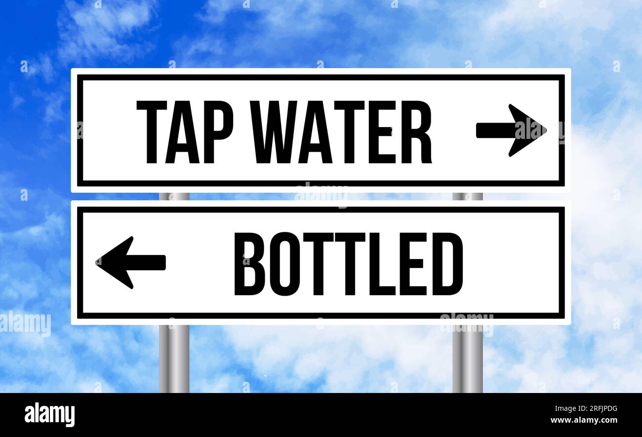 Do not drink tap signage hi-res stock photography and images - Alamy