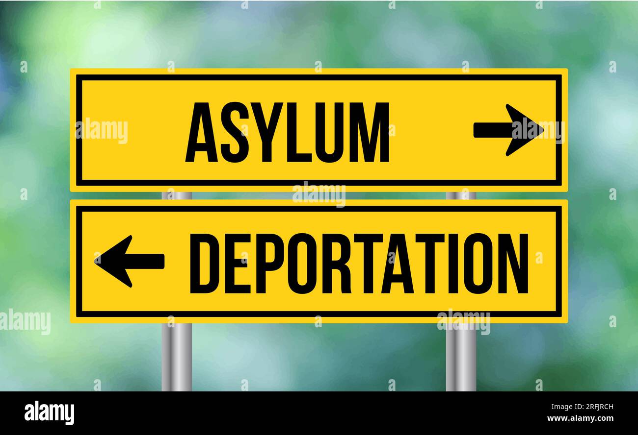 Deportation sign hi-res stock photography and images - Alamy