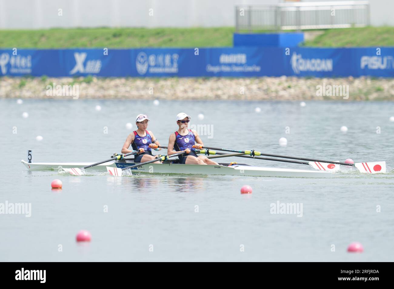 Sichuan Water Sports School, Chengdu, China. 4th Aug, 2023. Mao Kadoya ...
