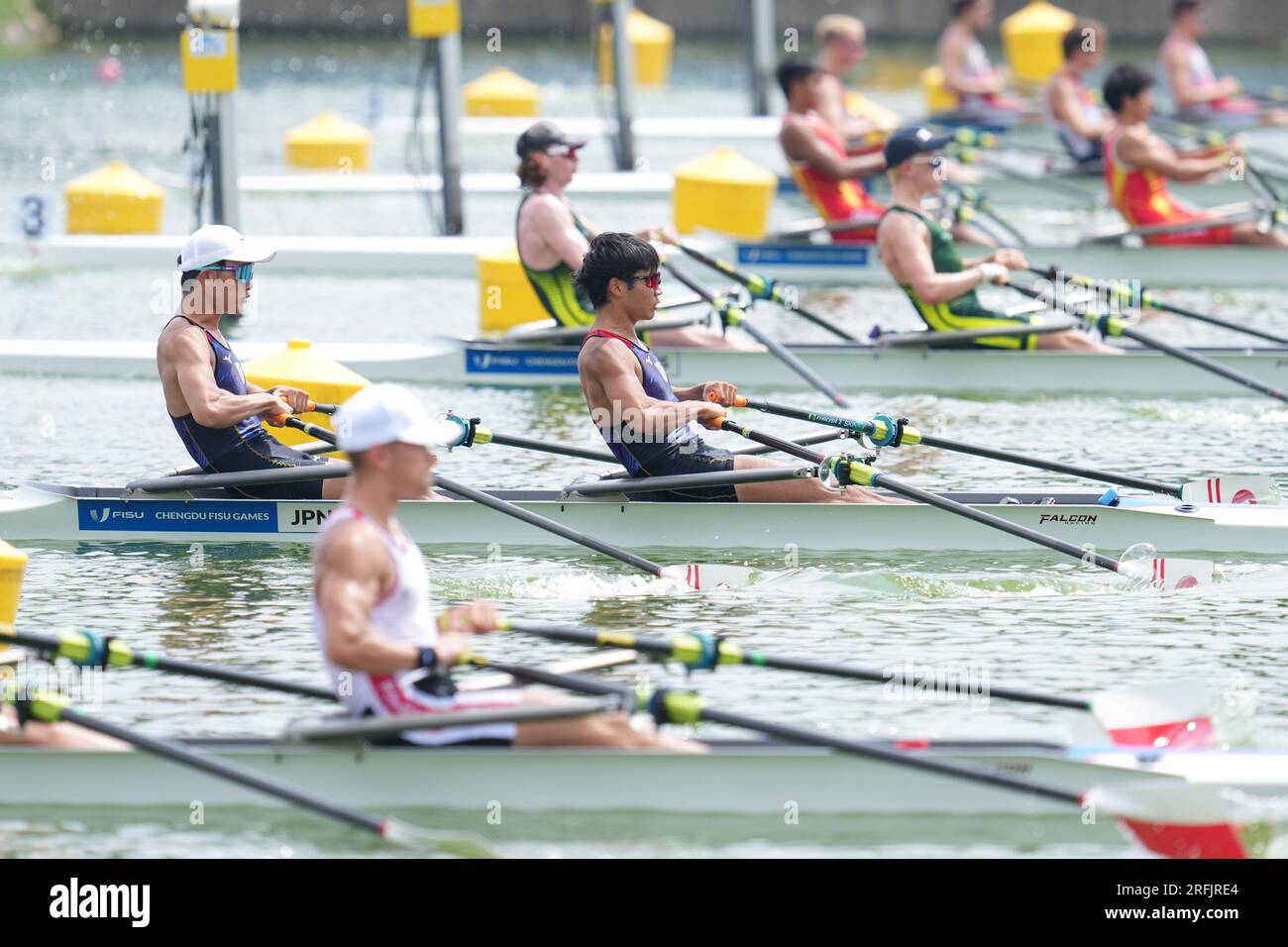 Sichuan Water Sports School, Chengdu, China. 4th Aug, 2023. Takuya ...