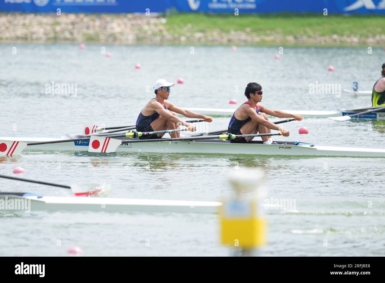 Sichuan Water Sports School, Chengdu, China. 4th Aug, 2023. Takuya ...