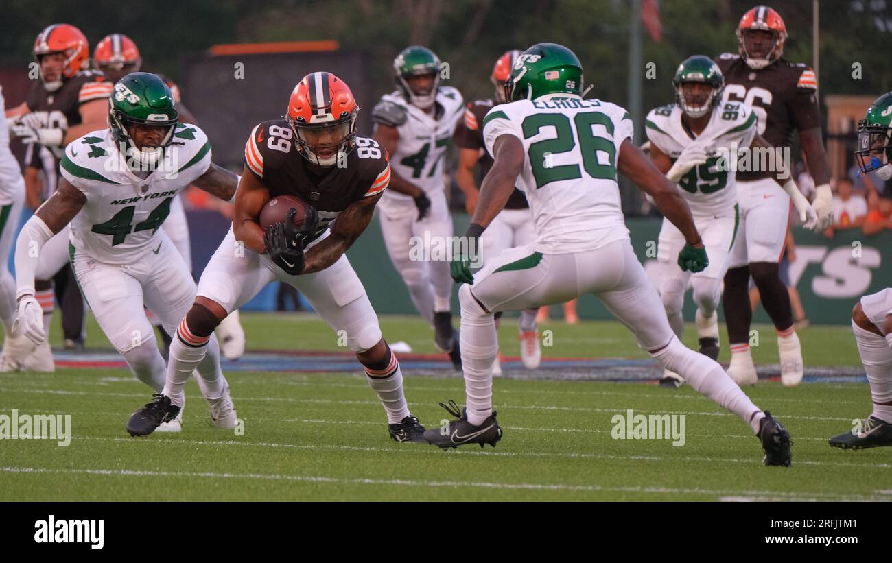 Canton, USA. 03rd Aug, 2023. AUG 3rd, 2023: Cedric Tillman #89 during ...