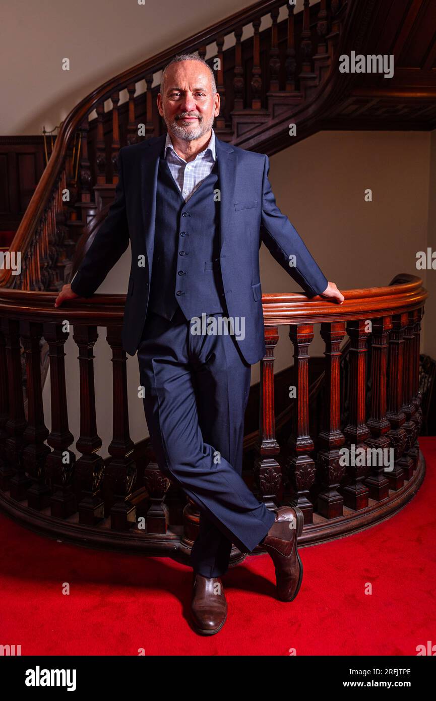 Author and speaker Rob Redenbach poses in the venue of Arthur Conan ...