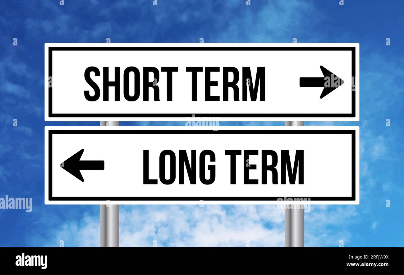Long and short term hi-res stock photography and images - Alamy