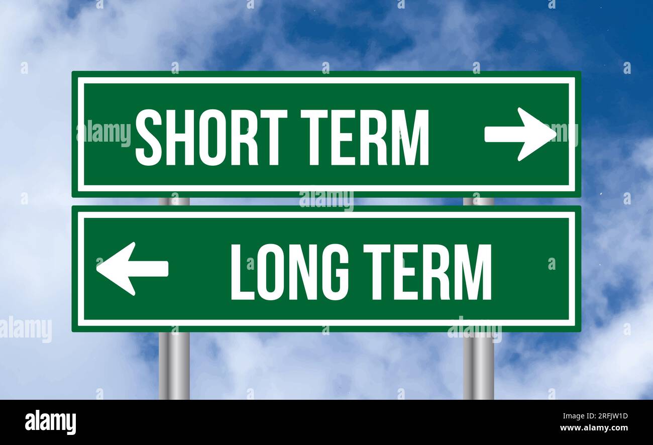 Short term signage hi-res stock photography and images - Alamy