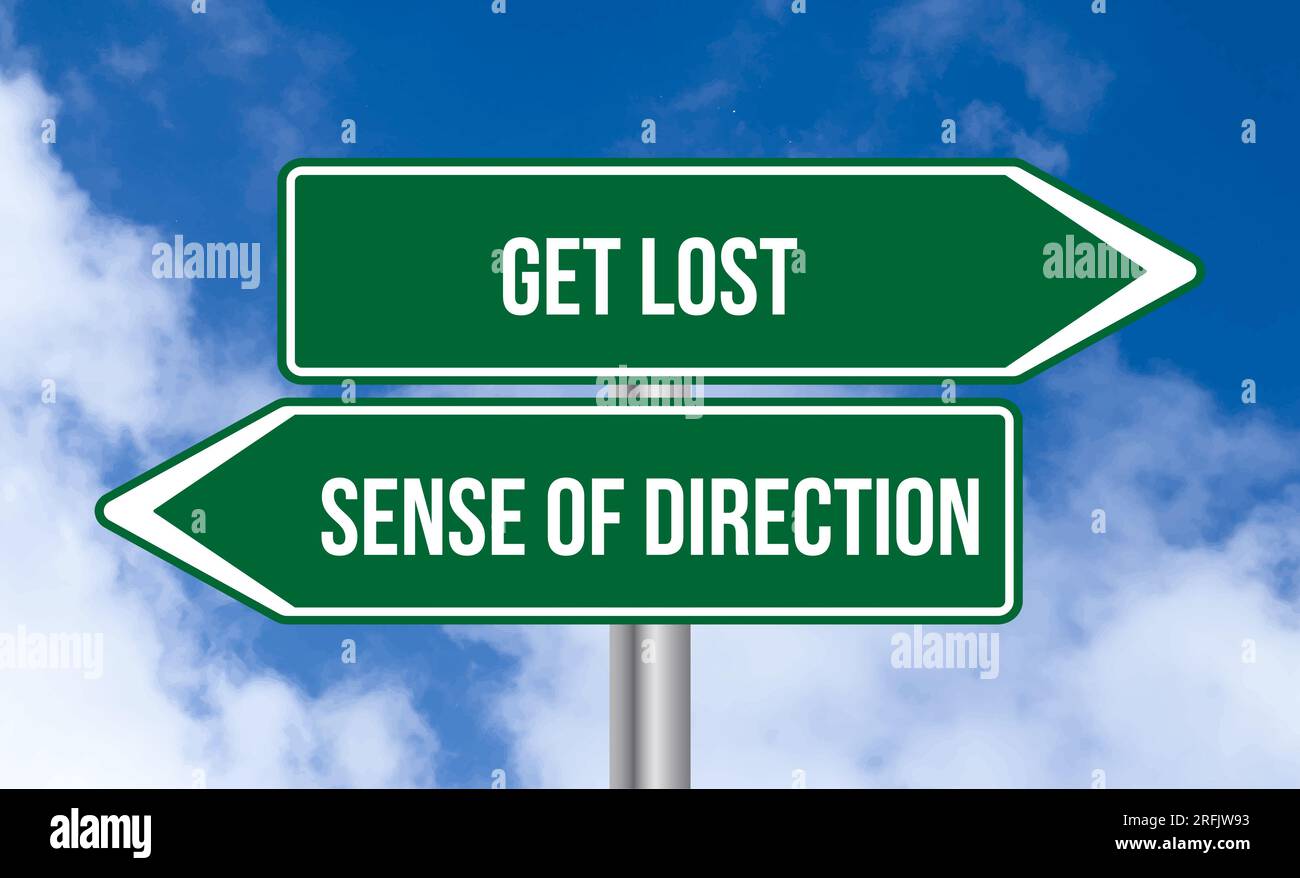 Sense of direction concept hi-res stock photography and images - Alamy