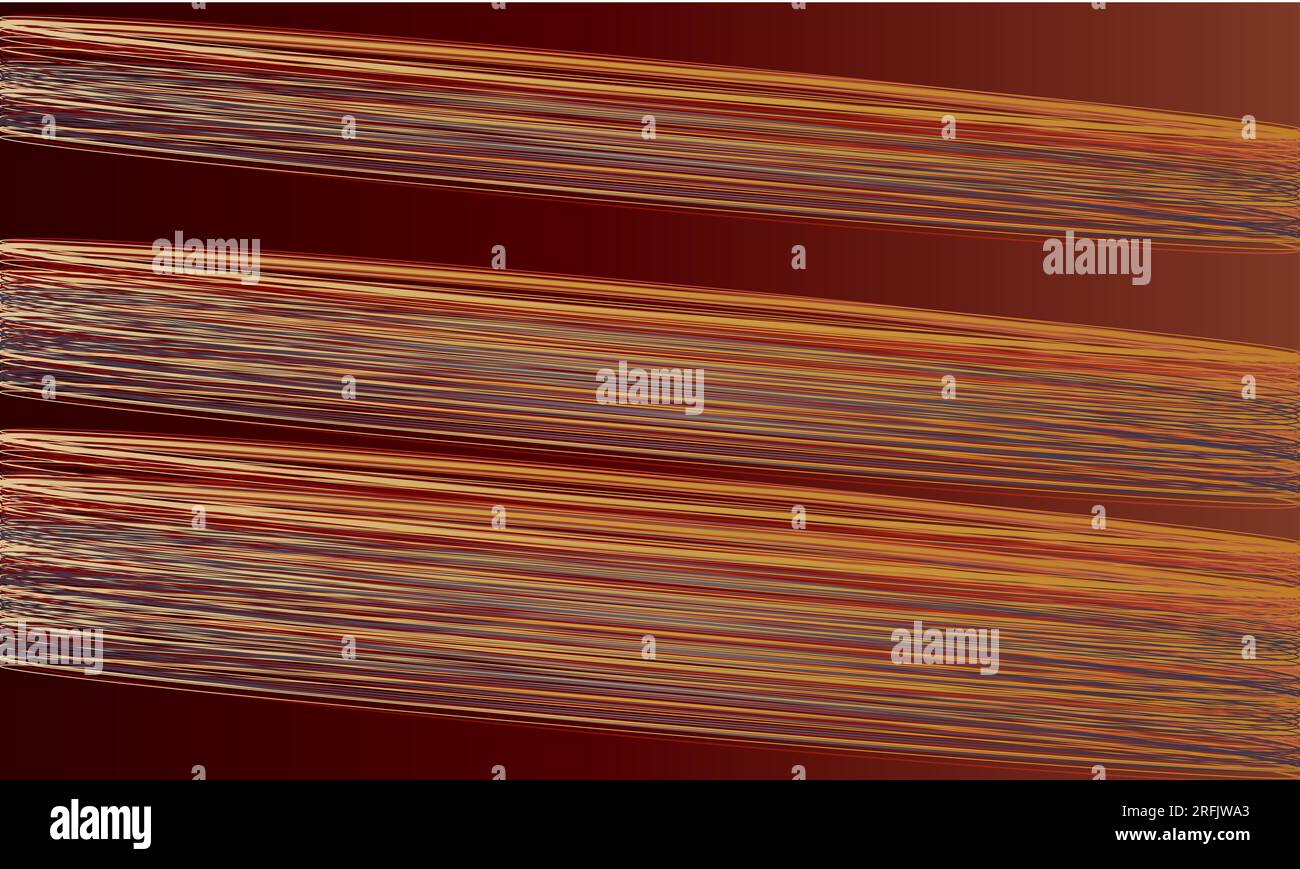 lines graphic design art, yellow and red color Stock Photo - Alamy