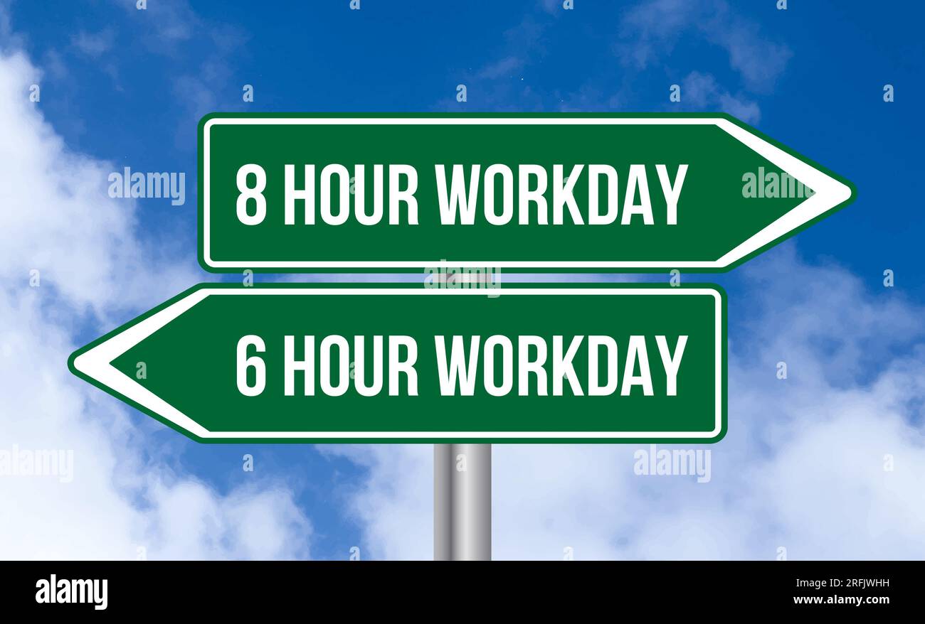 8 hour workday hi-res stock photography and images - Alamy