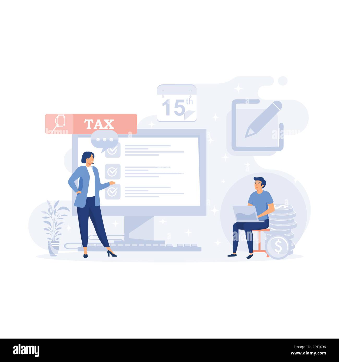 using tax calendar to filling tax declaration form online and with ...