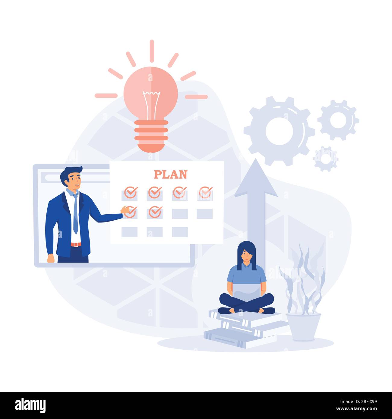 Creative flat Cut Out Stock Images & Pictures - Alamy