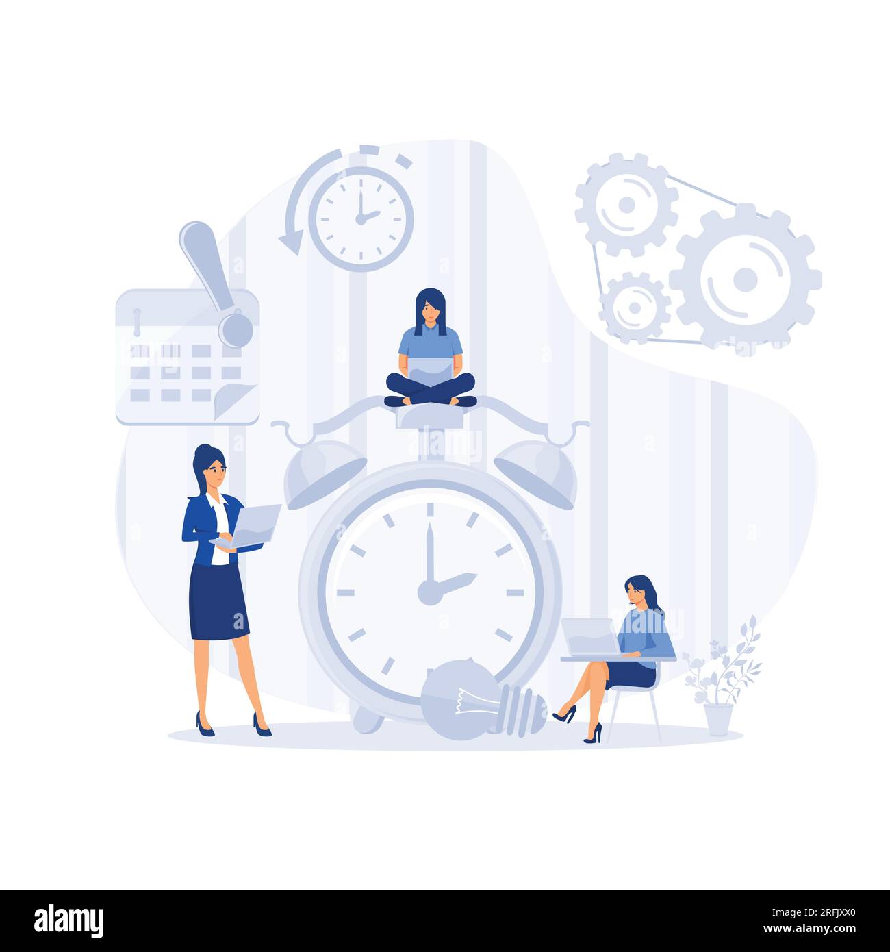 An Objective Assessment Possibilities Deadline. Close up Alarm Clock ...