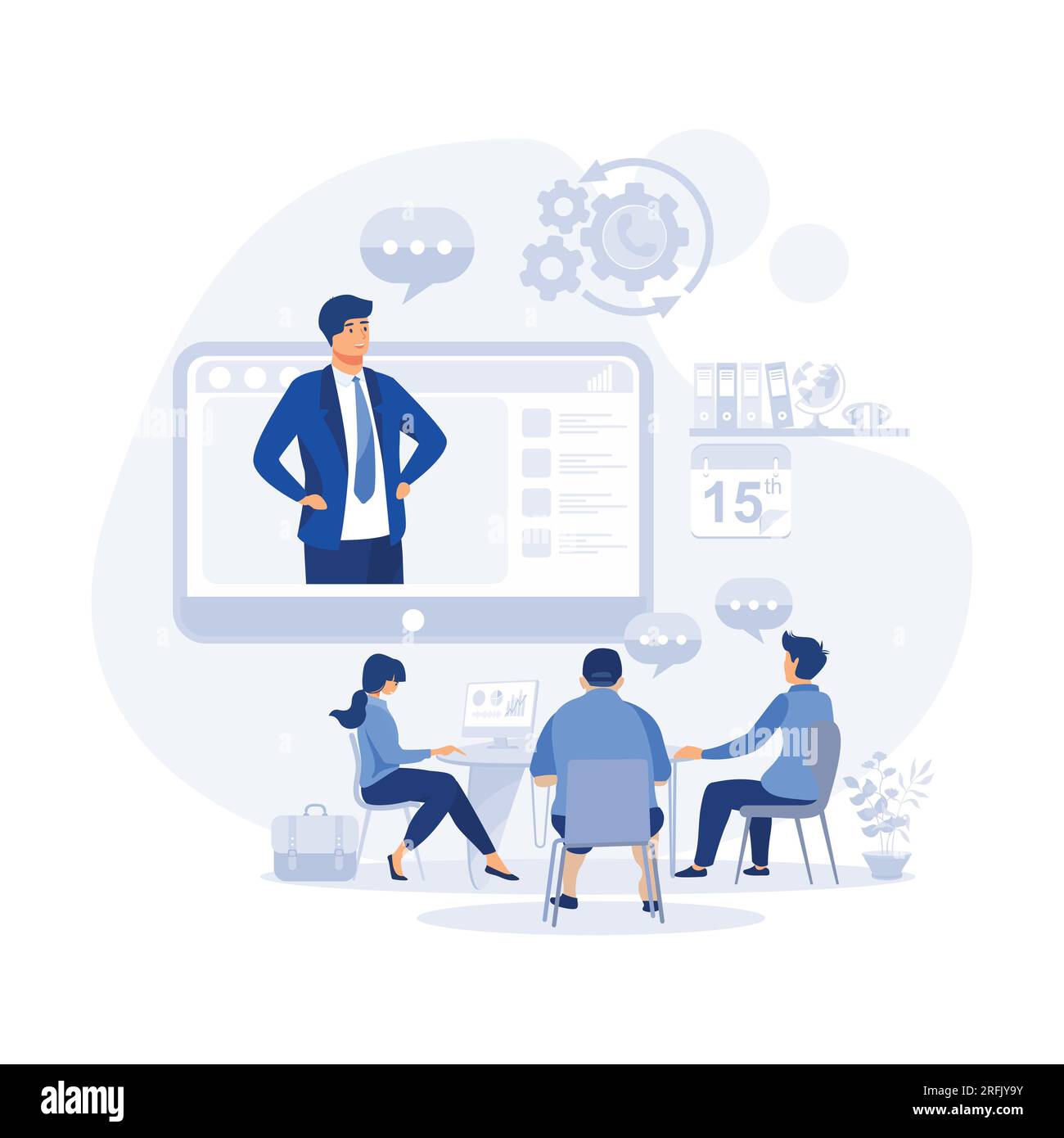 Ceo vector vectors hi-res stock photography and images - Alamy