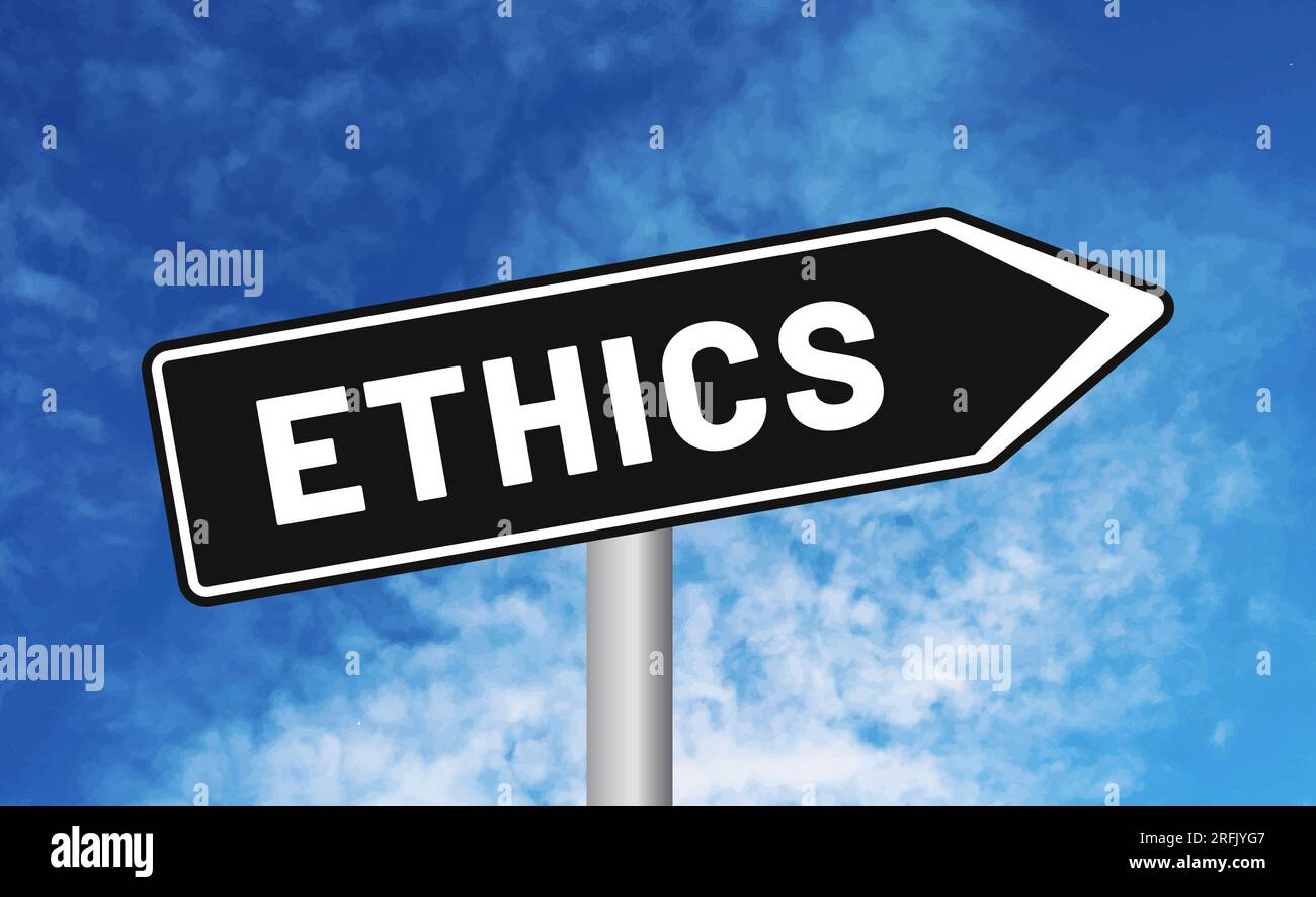 Ethics road sign hi-res stock photography and images - Alamy
