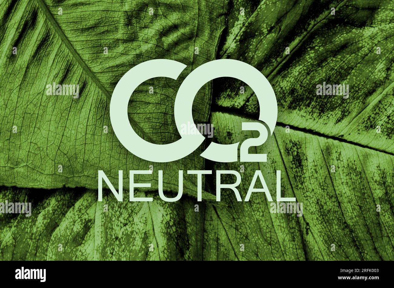 reducing CO2 emissions to stop climate change sign Stock Photo - Alamy