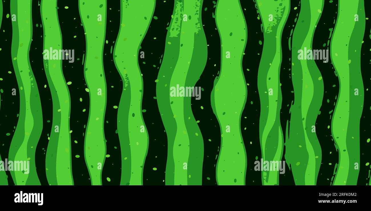 Seamless pattern with green grunge watermelon skin texture. Water melon ...