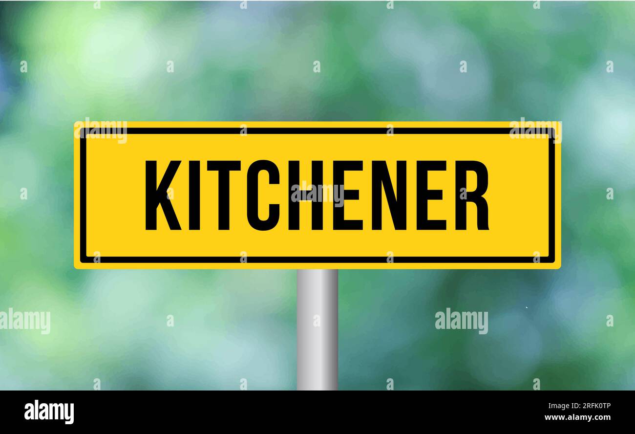 Kitchener road sign hi-res stock photography and images - Alamy