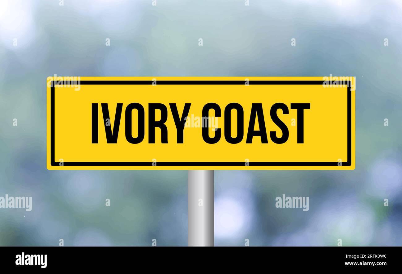 Ivory coast road sign hi-res stock photography and images - Alamy