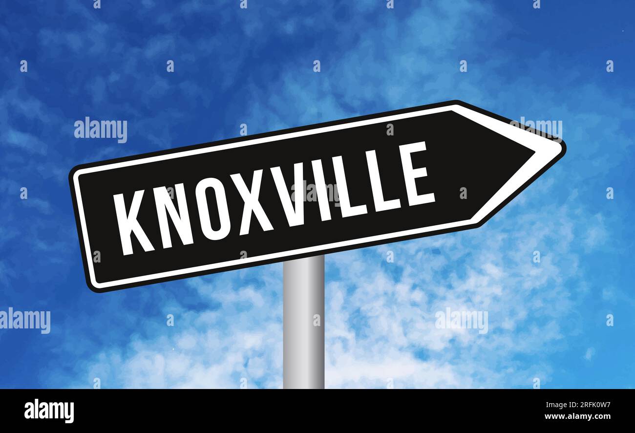 Knoxville road sign hi-res stock photography and images - Alamy