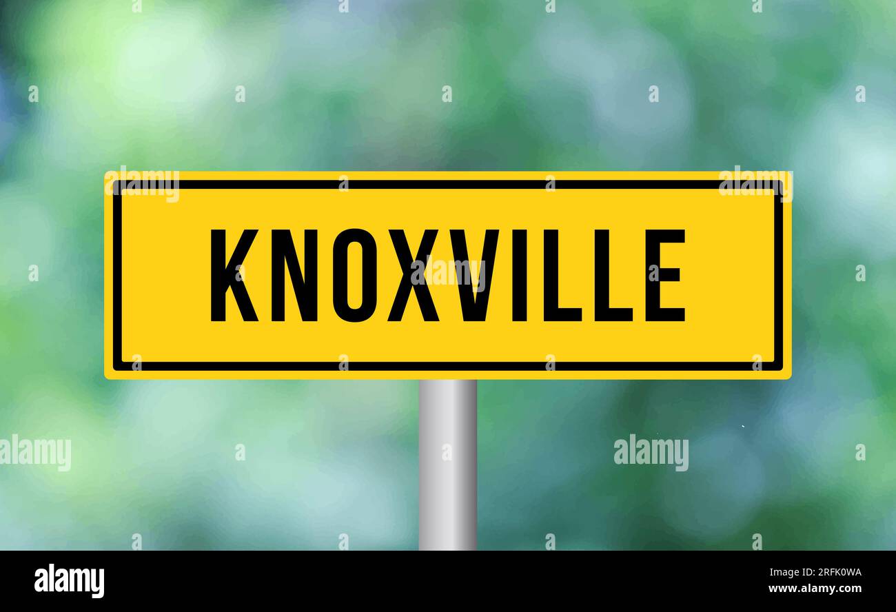 Knoxville road sign hi-res stock photography and images - Alamy