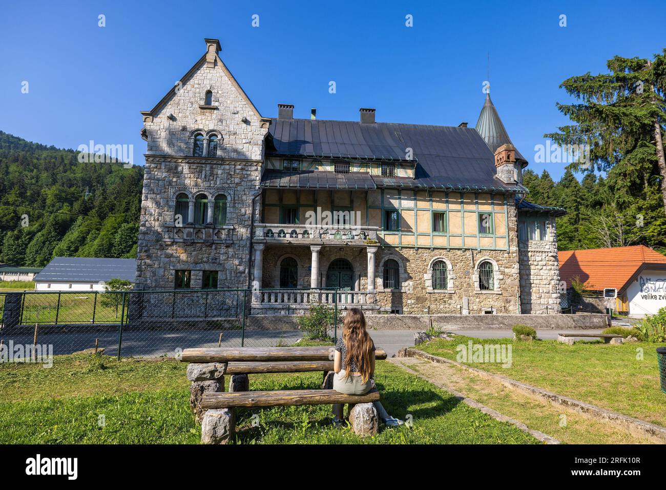 Stara Susica castle in Croatia Stock Photo - Alamy