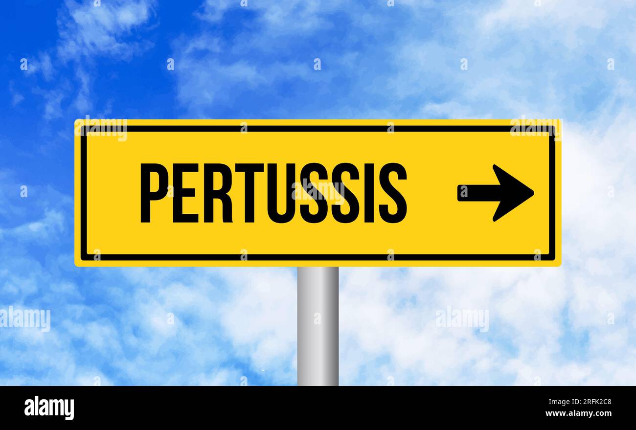 Pertussis road sign hi-res stock photography and images - Alamy