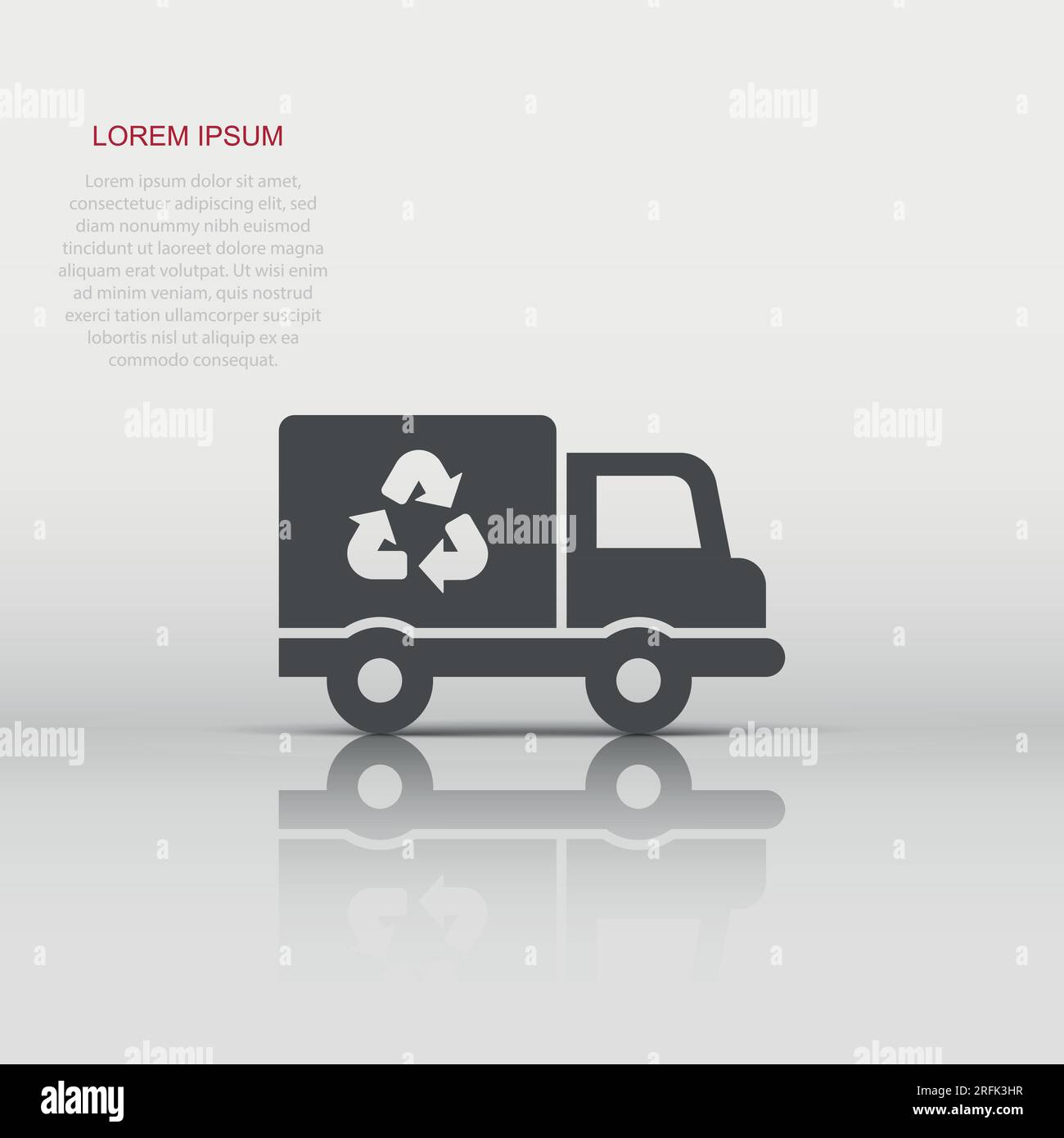 Bulky refuse disposal Stock Vector Images - Alamy