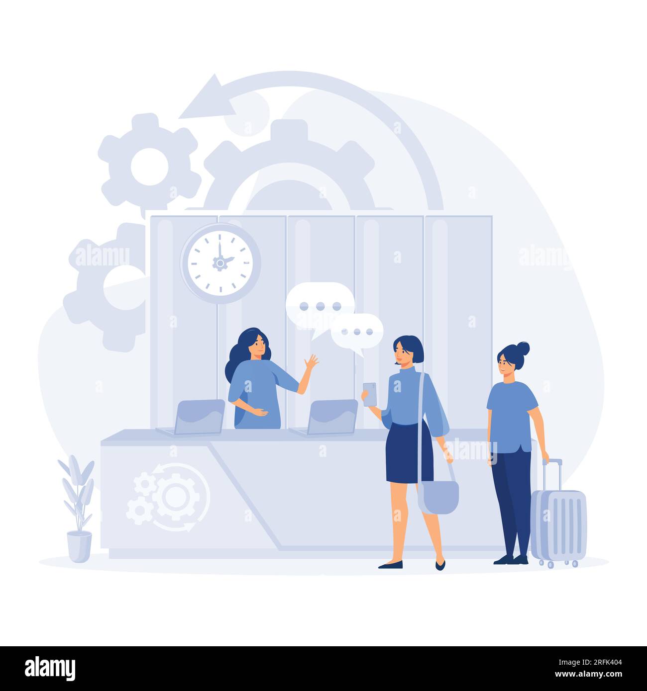 Interior room standing desk Stock Vector Images - Alamy