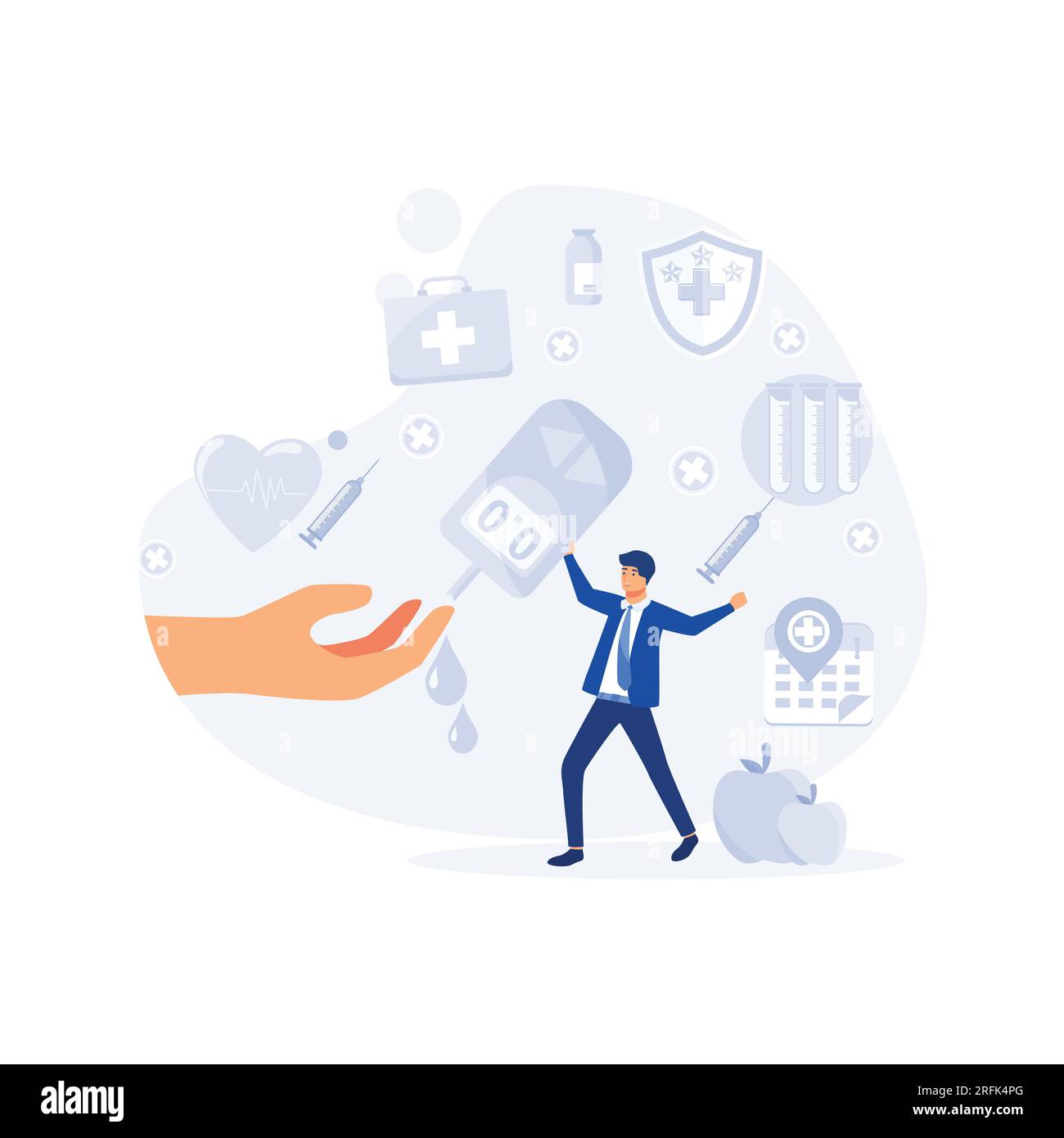 Hyperglycemia vector vectors Stock Vector Images - Alamy