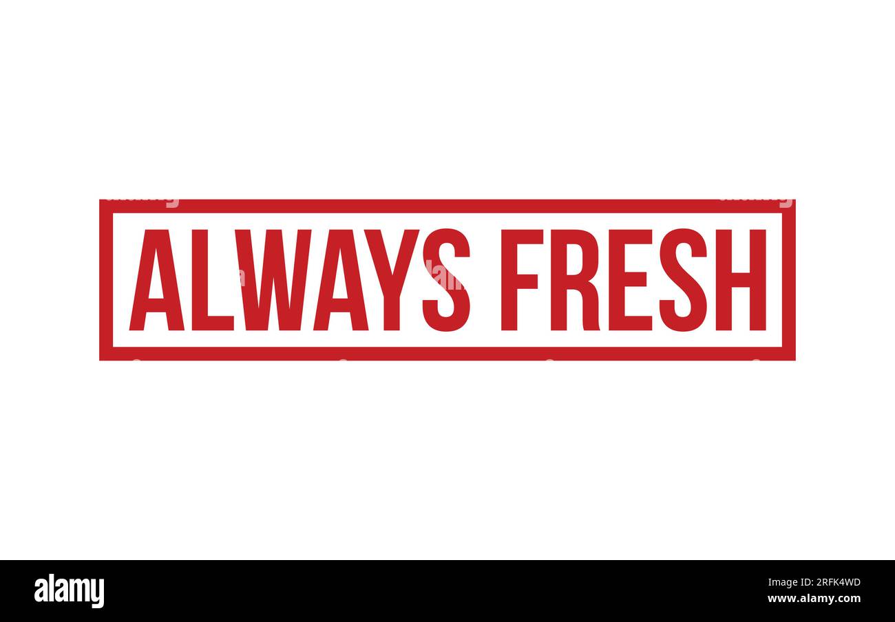 Always fresh seal hi-res stock photography and images - Alamy