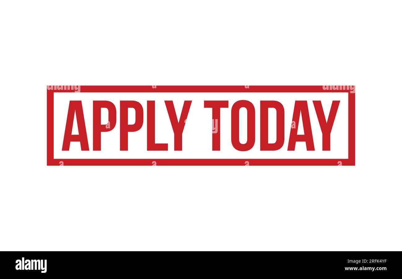 Apply today word Stock Vector Images - Alamy