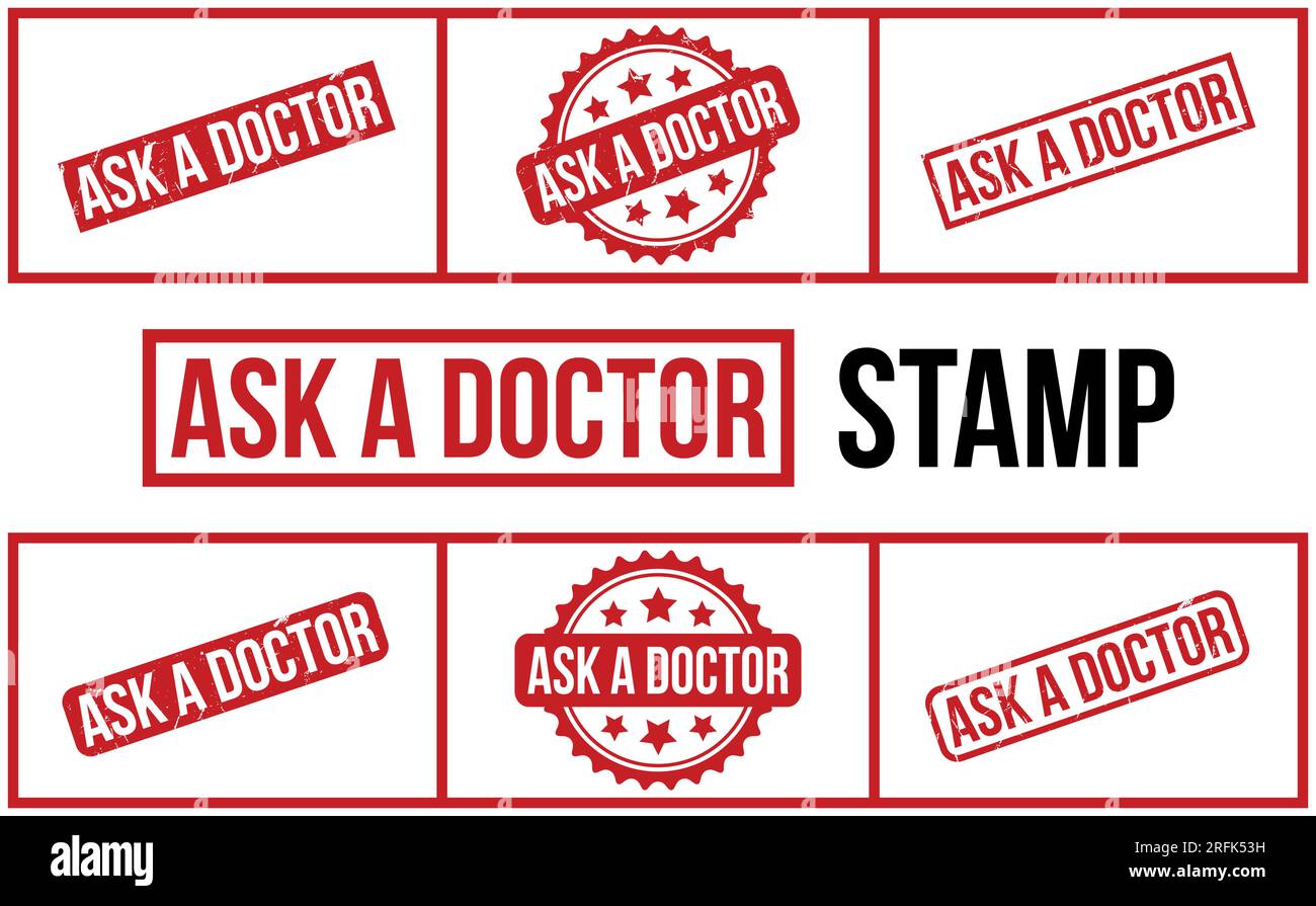 Ask the doctor Cut Out Stock Images & Pictures - Alamy