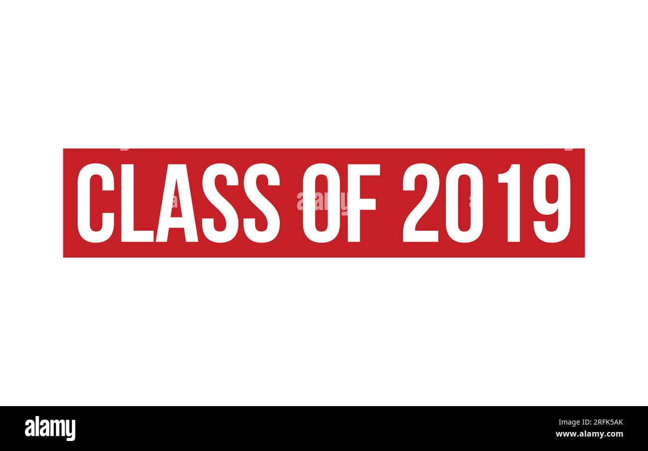 Class of 2019 stamp hi-res stock photography and images - Alamy