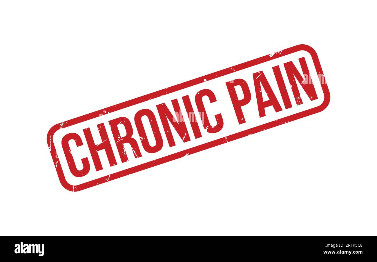 Chronic pain red rubber stamp hi-res stock photography and images - Alamy