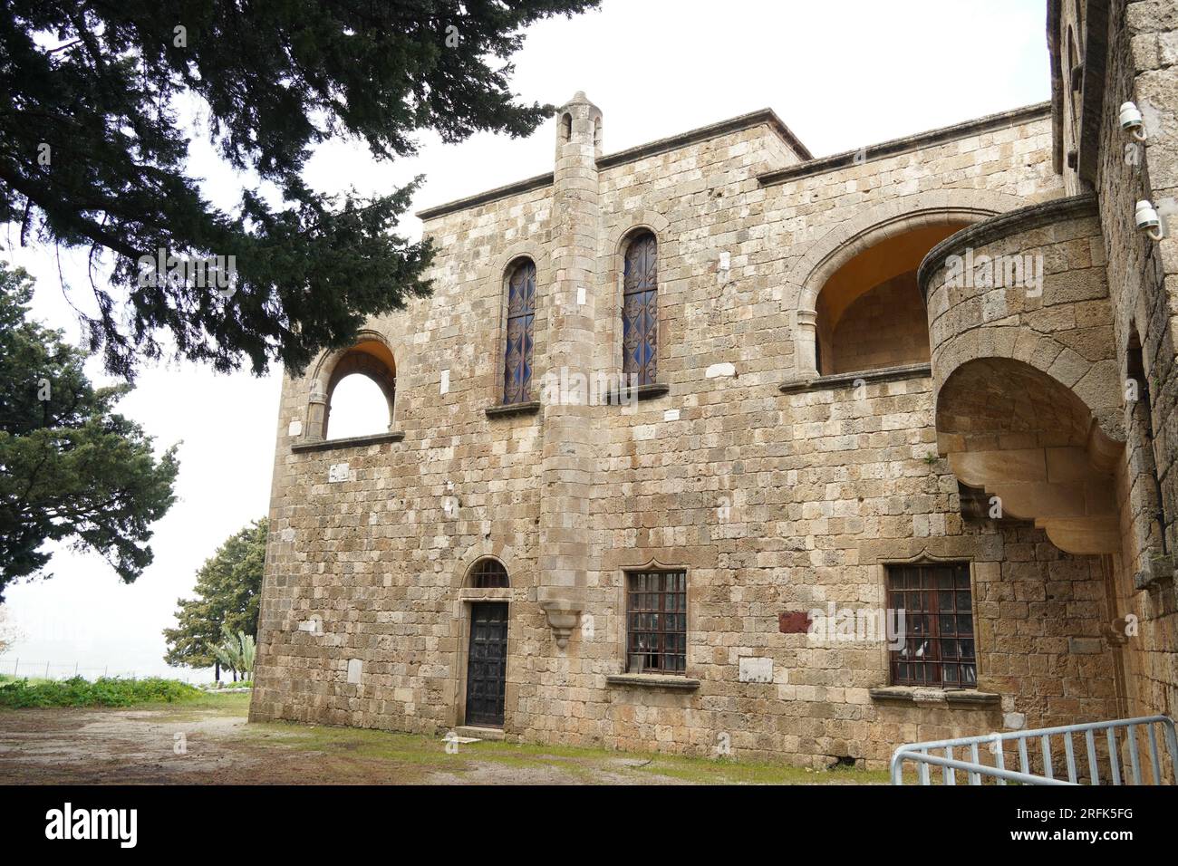 Mount Filerimos. Filerimos Monastery. Acropolis of Ialyssos Rhodes ...
