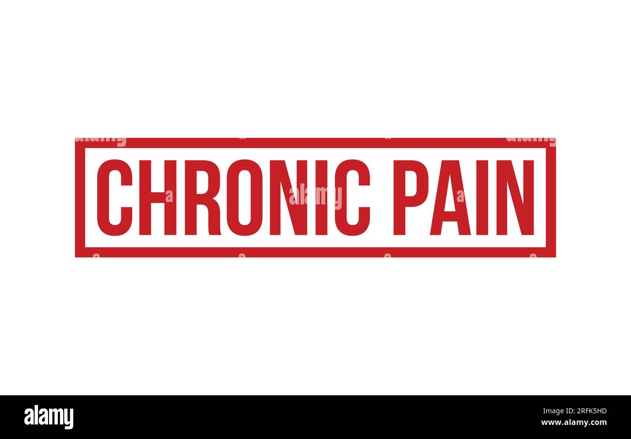 Chronic pain stamp hi-res stock photography and images - Alamy