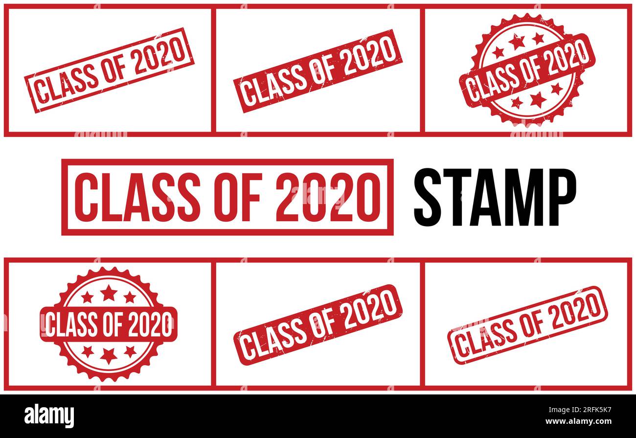 Class of 2020 stamp Cut Out Stock Images & Pictures - Alamy