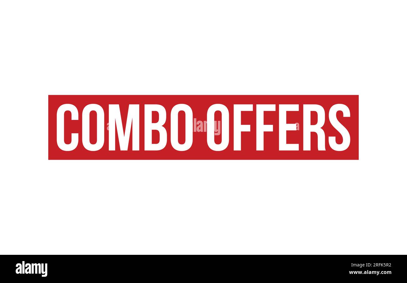 Combo offers rubber stamp hi-res stock photography and images - Alamy