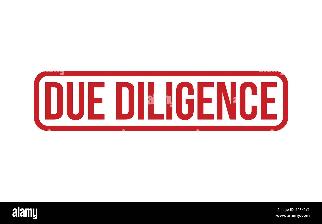 Red Due Diligence Rubber Stamp Seal Vector Stock Vector Image & Art - Alamy