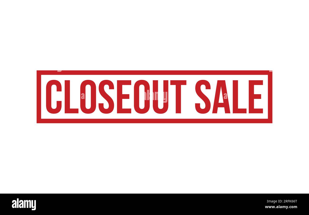 Closeout sale hi-res stock photography and images - Alamy