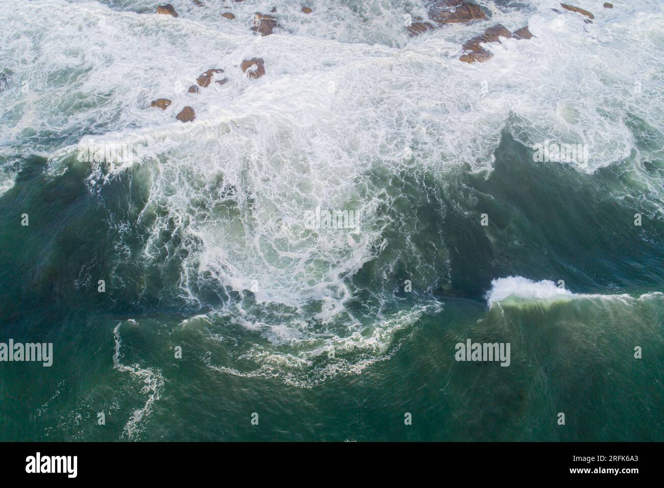 Breaking surface of ocean hi-res stock photography and images - Alamy