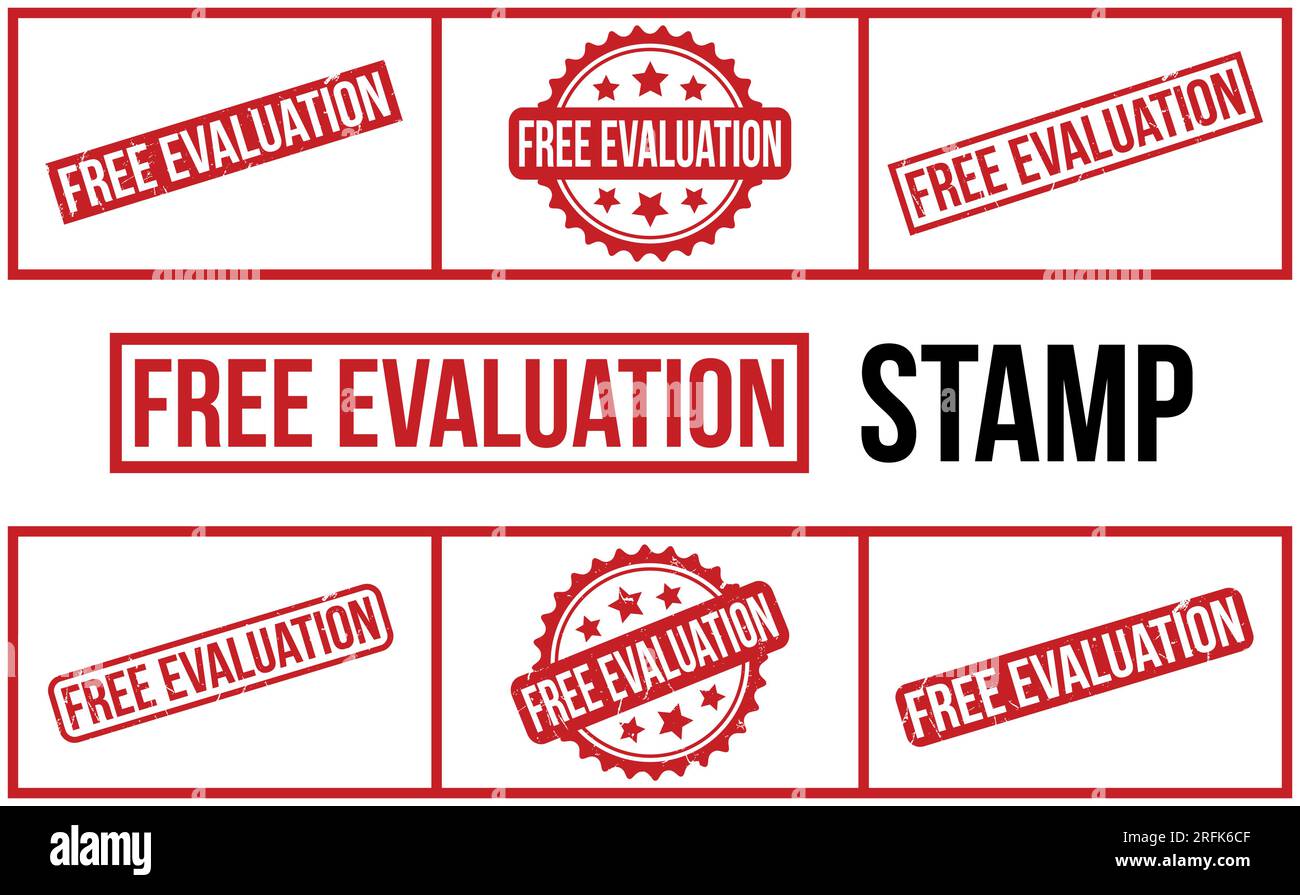 Evaluation text Stock Vector Images - Alamy