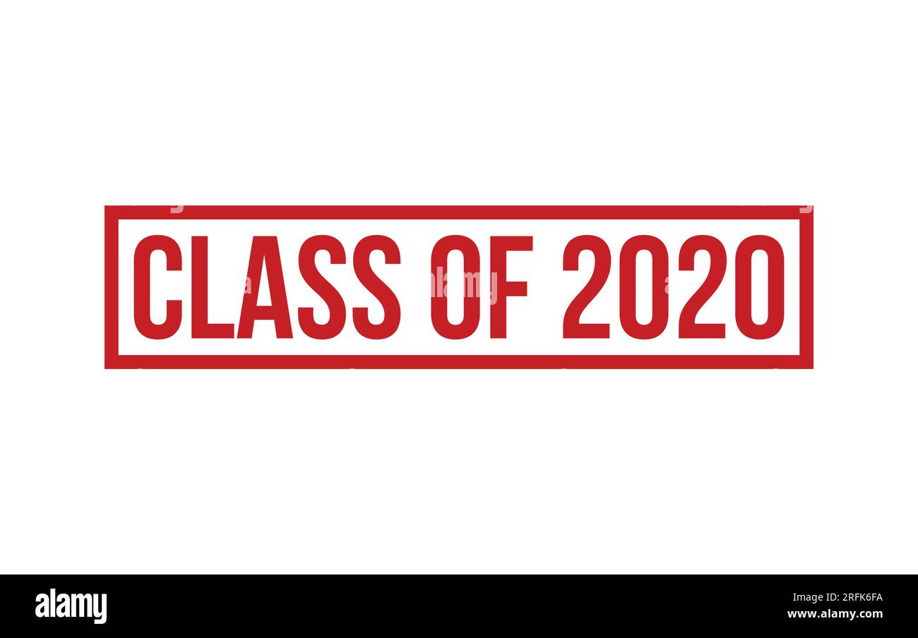 Red Class of 2020 Rubber Stamp Seal Vector Stock Vector Image & Art - Alamy